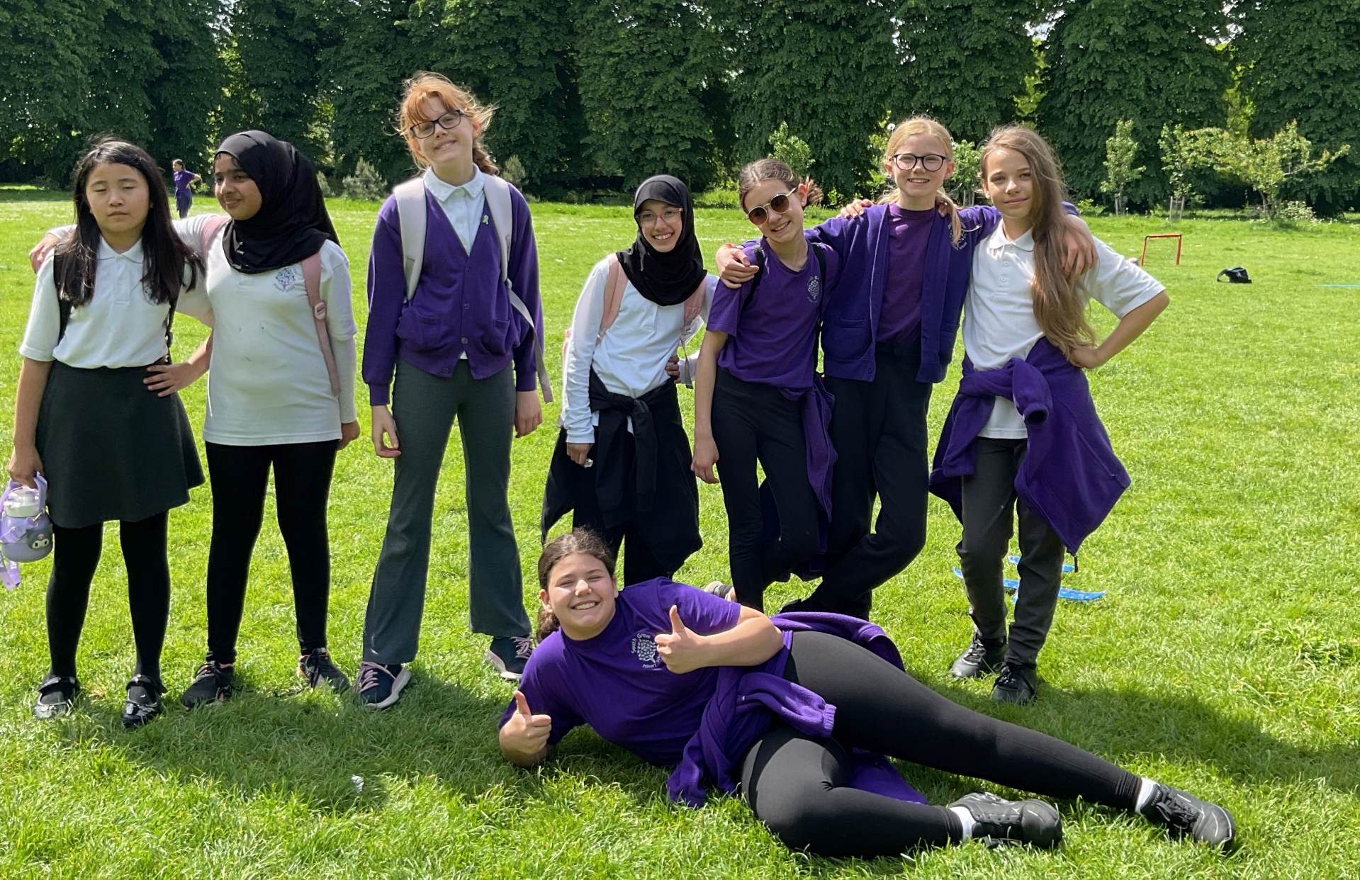 South Grove Primary School - Year 6 have fun in St Jame's Park