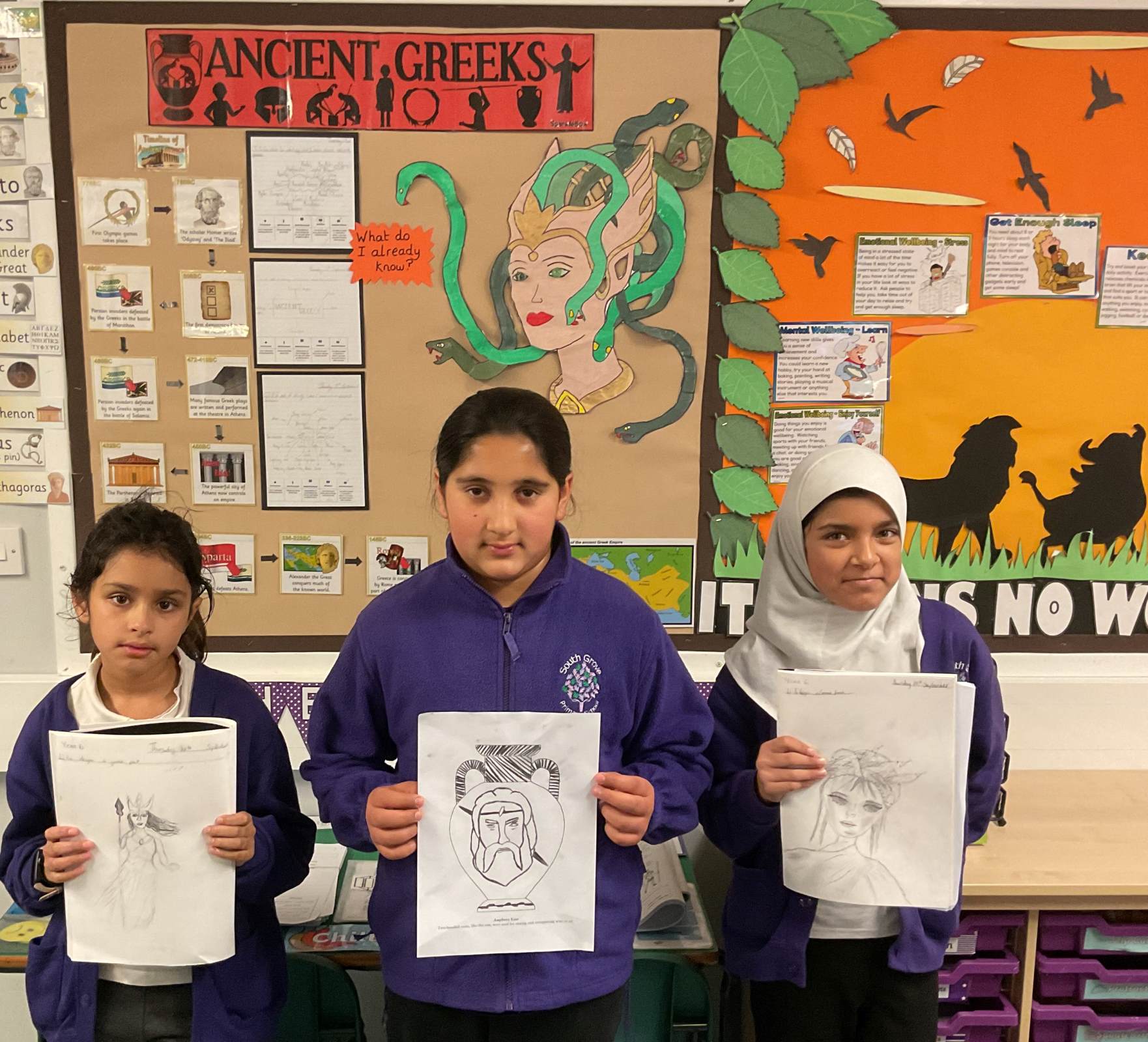 South Grove Primary School - Year 6 are Learning about Ancient Greece